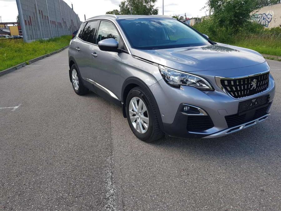 Pelēks Peugeot 3008 2019 Radviliškis, ar dzinēja tilpumu 1.50 L un nobraukumu 181 tūkst. km par 11900 €, foto 13 vietnē AUTOMOTO.COM.LV