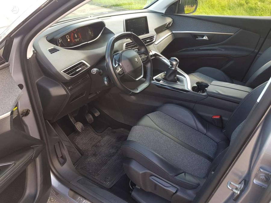 Pelēks Peugeot 3008 2019 Radviliškis, ar dzinēja tilpumu 1.50 L un nobraukumu 181 tūkst. km par 11900 €, foto 23 vietnē AUTOMOTO.COM.LV