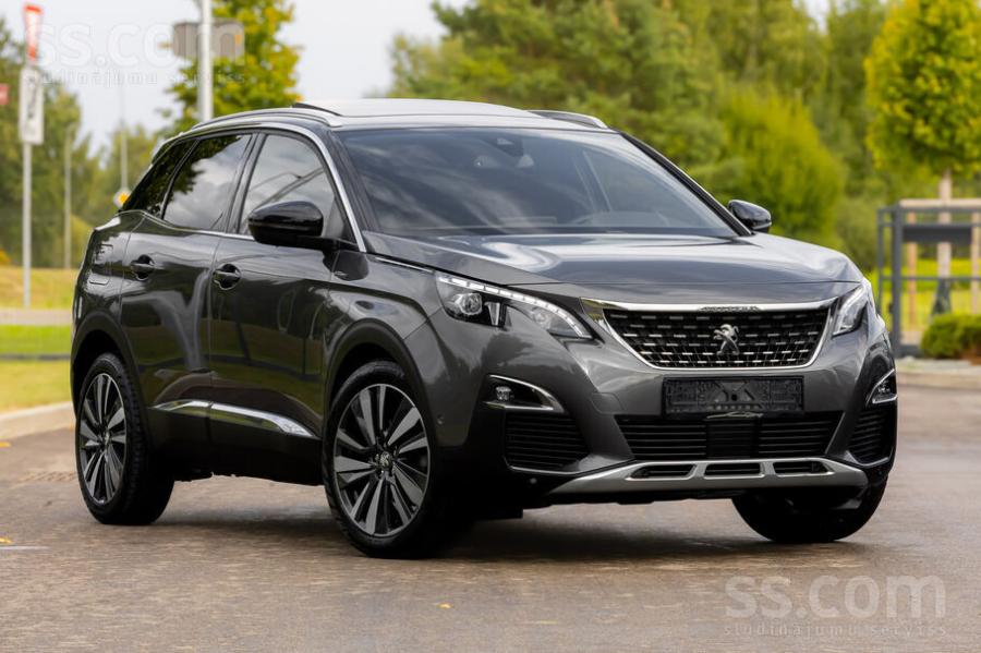 Grey Peugeot 3008 2019 in Jelgava, with an engine capacity of 1.20 L and mileage of 0 thousand km for 12500 €, photo 4 on AUTOMOTO.COM.LV