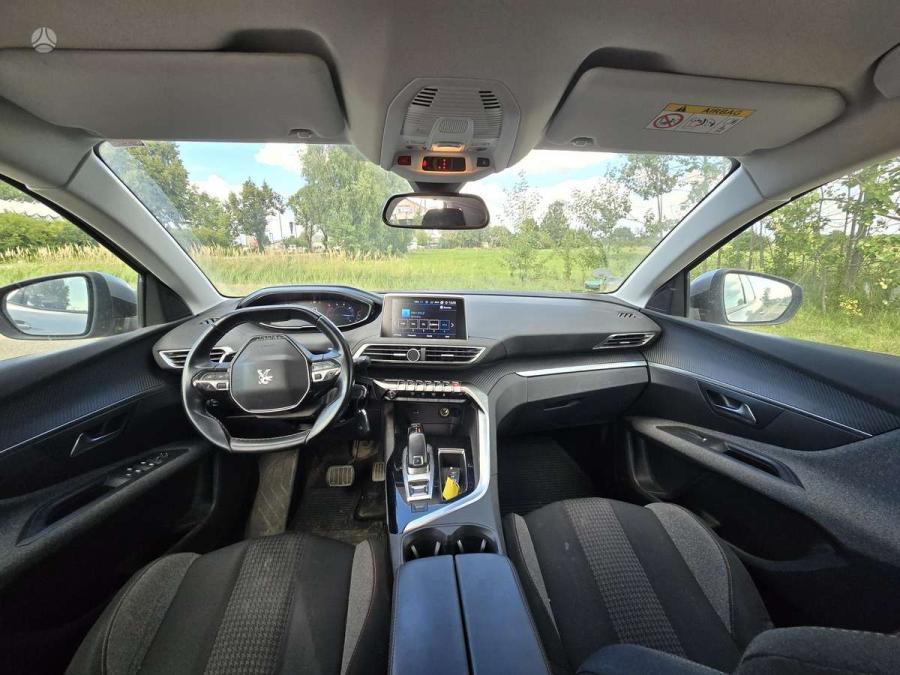 Pelēks Peugeot 3008 2019 Tauragė, ar dzinēja tilpumu 1.50 L un nobraukumu 320 tūkst. km par 8800 €, foto 6 vietnē AUTOMOTO.COM.LV