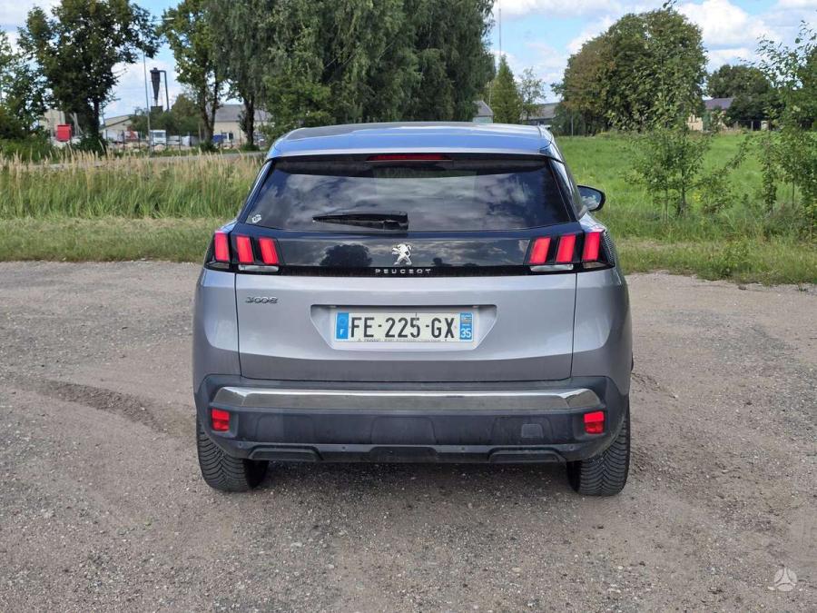 Pelēks Peugeot 3008 2019 Tauragė, ar dzinēja tilpumu 1.50 L un nobraukumu 320 tūkst. km par 8800 €, foto 8 vietnē AUTOMOTO.COM.LV