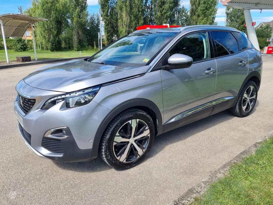 Grey Peugeot 3008 2019 in Taurage, with an engine capacity of 1.50 L and mileage of 186 thousand km for 12500 €, photo 1 on AUTOMOTO.COM.LV