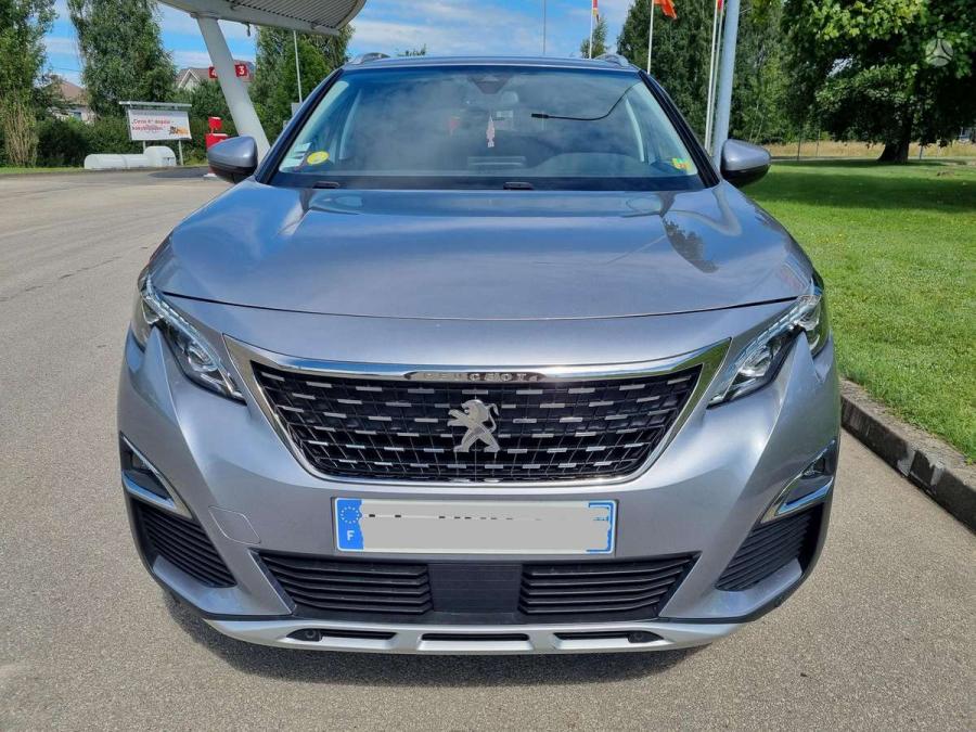 Grey Peugeot 3008 2019 in Taurage, with an engine capacity of 1.50 L and mileage of 186 thousand km for 12500 €, photo 6 on AUTOMOTO.COM.LV