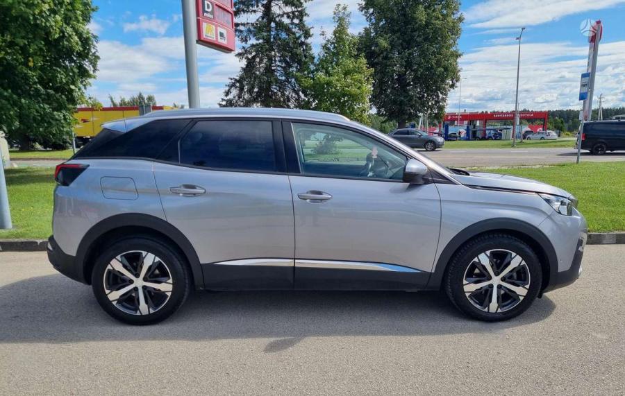 Grey Peugeot 3008 2019 in Taurage, with an engine capacity of 1.50 L and mileage of 186 thousand km for 12500 €, photo 9 on AUTOMOTO.COM.LV