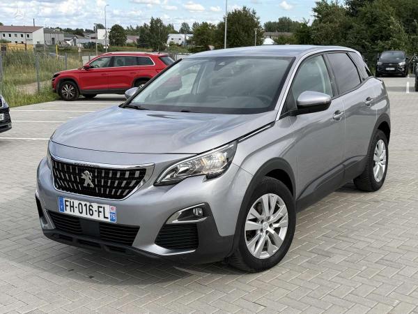 Grey Peugeot 3008 2019 in Taurage, with an engine capacity of 1.50 L and mileage of 242 thousand km for 10200 €, photo 1 on AUTOMOTO.COM.LV