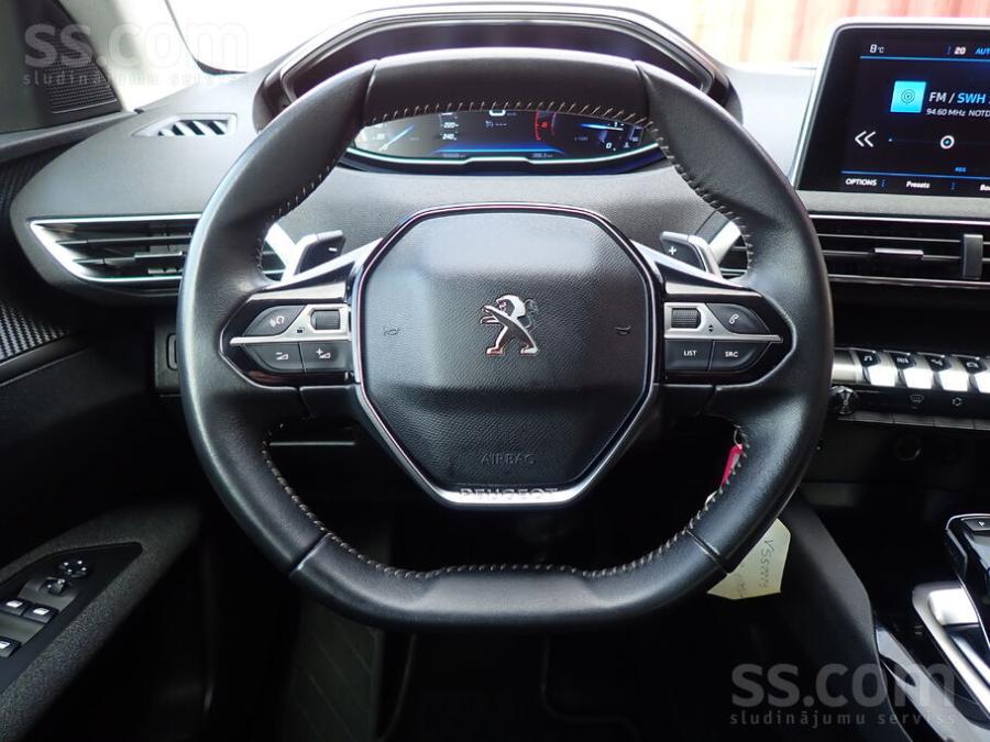 Grey Peugeot 3008 2020 in Aizkraukle, with an engine capacity of 1.50 L and mileage of 100 thousand km for 3850 €, photo 9 on AUTOMOTO.COM.LV