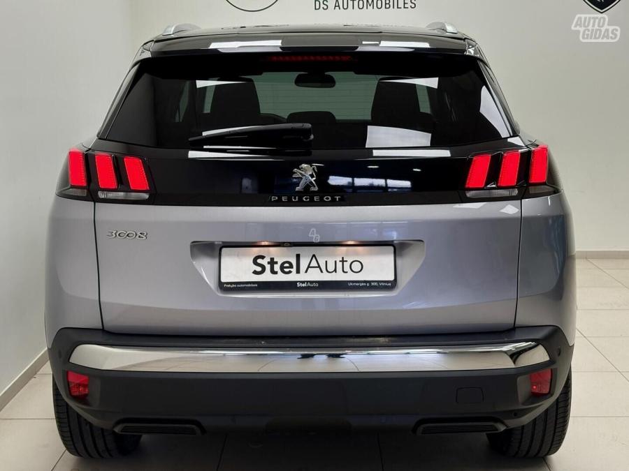 Pelēks Peugeot 3008 2020 Viļņa, ar dzinēja tilpumu 1.50 L un nobraukumu 97 tūkst. km par 18000 €, foto 7 vietnē AUTOMOTO.COM.LV