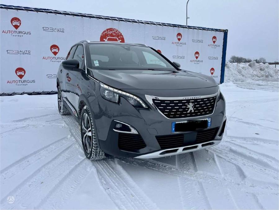 Grey Peugeot 3008 2020 in Taurage, with an engine capacity of 1.50 L and mileage of 136 thousand km for 13900 €, photo 4 on AUTOMOTO.COM.LV