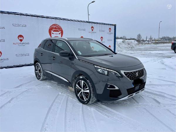 Grey Peugeot 3008 2020 in Taurage, with an engine capacity of 1.50 L and mileage of 136 thousand km for 13900 €, photo 5 on AUTOMOTO.COM.LV