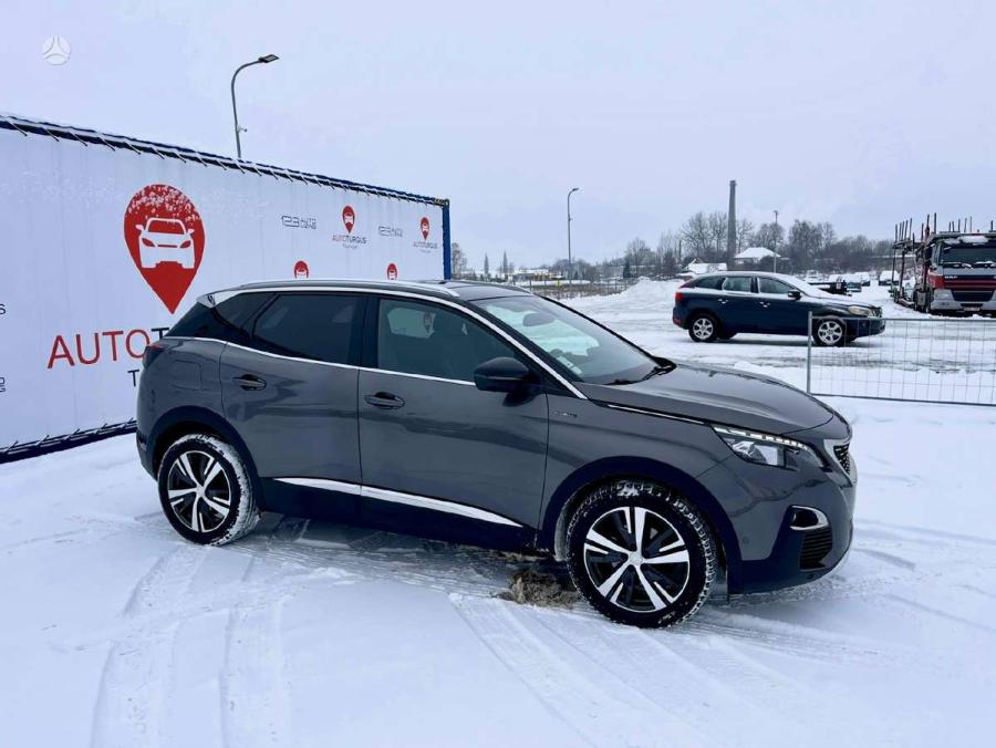 Grey Peugeot 3008 2020 in Taurage, with an engine capacity of 1.50 L and mileage of 136 thousand km for 13900 €, photo 6 on AUTOMOTO.COM.LV
