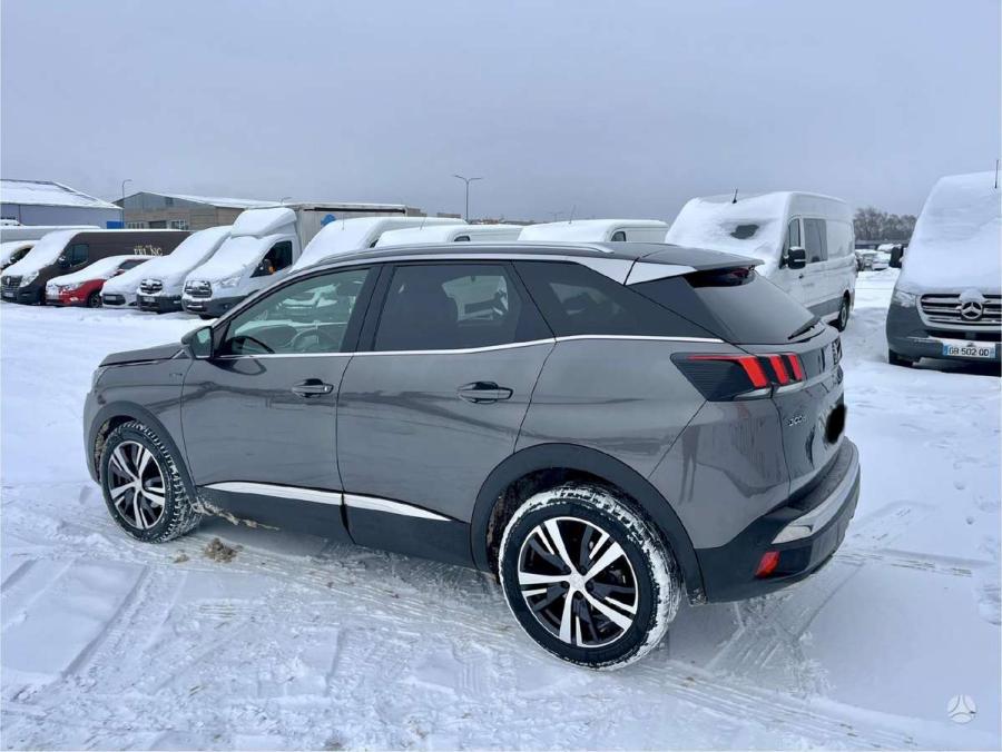 Grey Peugeot 3008 2020 in Taurage, with an engine capacity of 1.50 L and mileage of 136 thousand km for 13900 €, photo 10 on AUTOMOTO.COM.LV