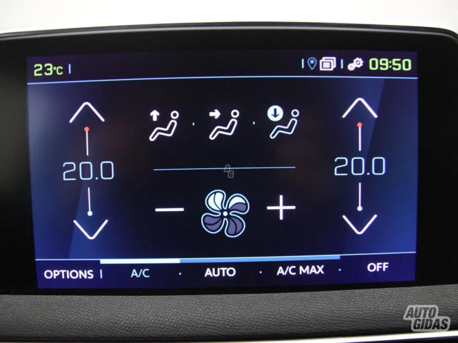 Grey Peugeot 3008 2020 in Vilnius, with an engine capacity of 1.60 L and mileage of 239 thousand km for 14699 €, photo 21 on AUTOMOTO.COM.LV