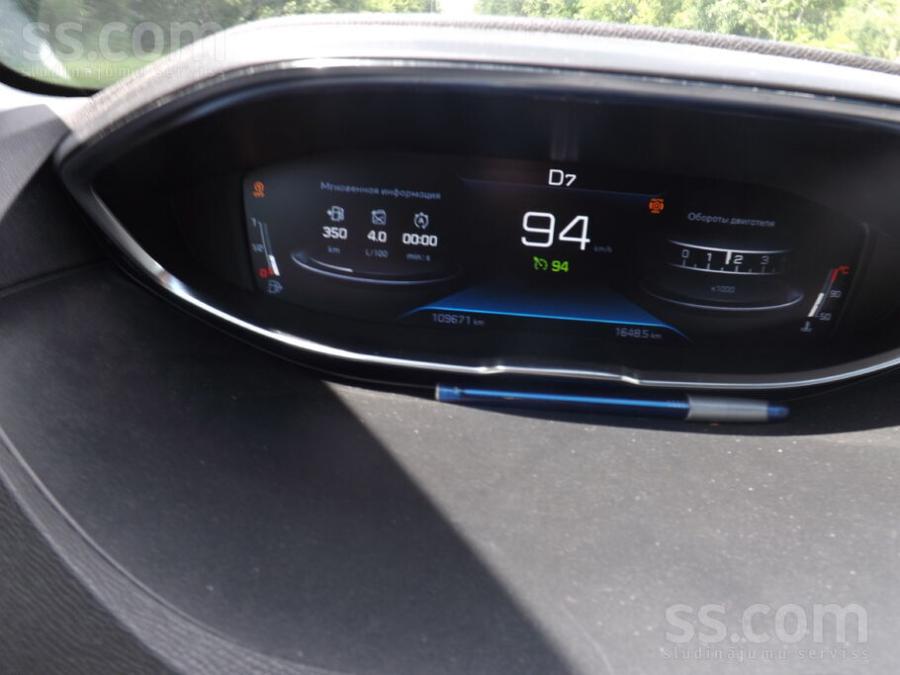 Серый Пежо 3008 2020 в Елгава, объемом двигателя 1.50 л и пробегом 110 тыс. км за 16999 €, фото 20 на AUTOMOTO.COM.LV