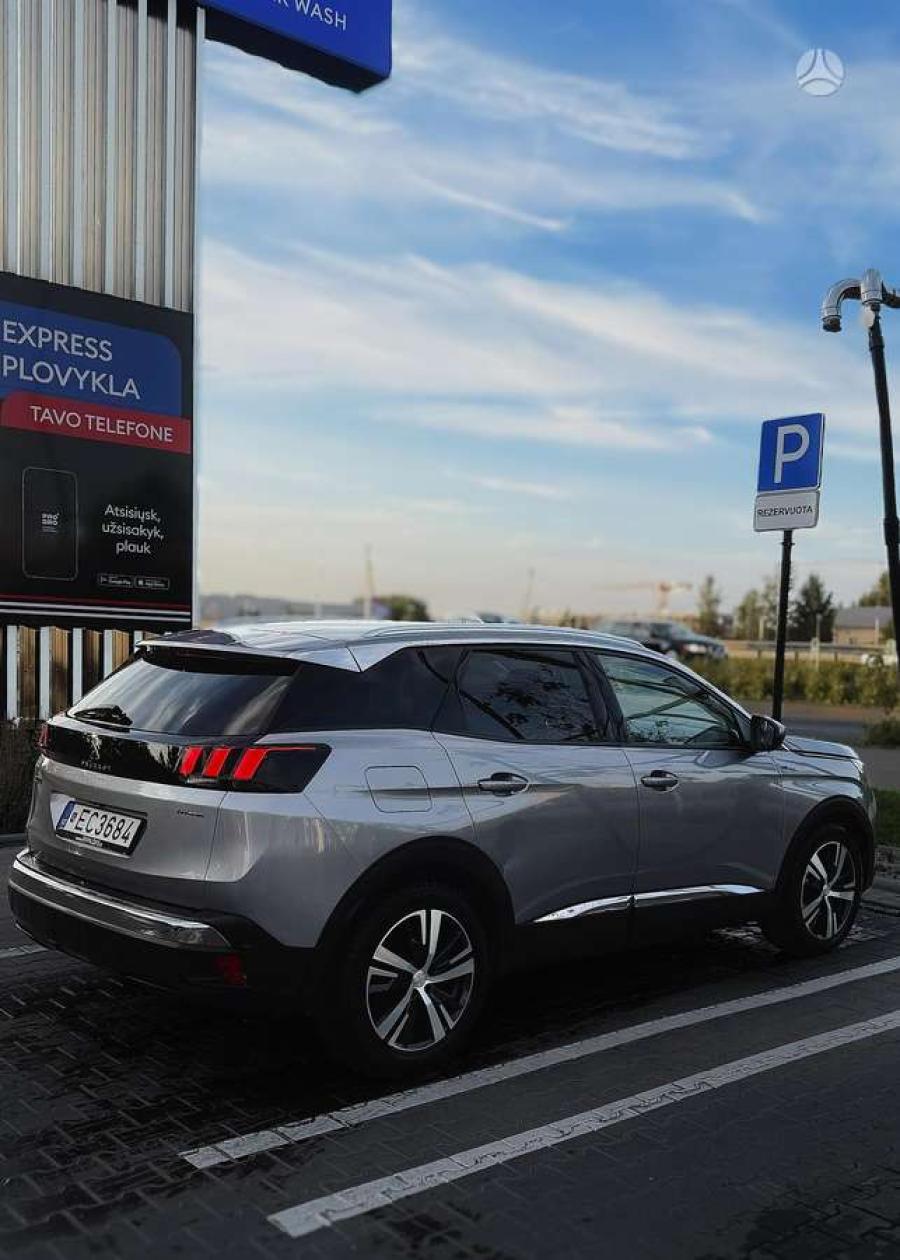 Pelēks Peugeot 3008 2020 Viļņa, ar dzinēja tilpumu 1.60 L un nobraukumu 204 tūkst. km par 12990 €, foto 5 vietnē AUTOMOTO.COM.LV