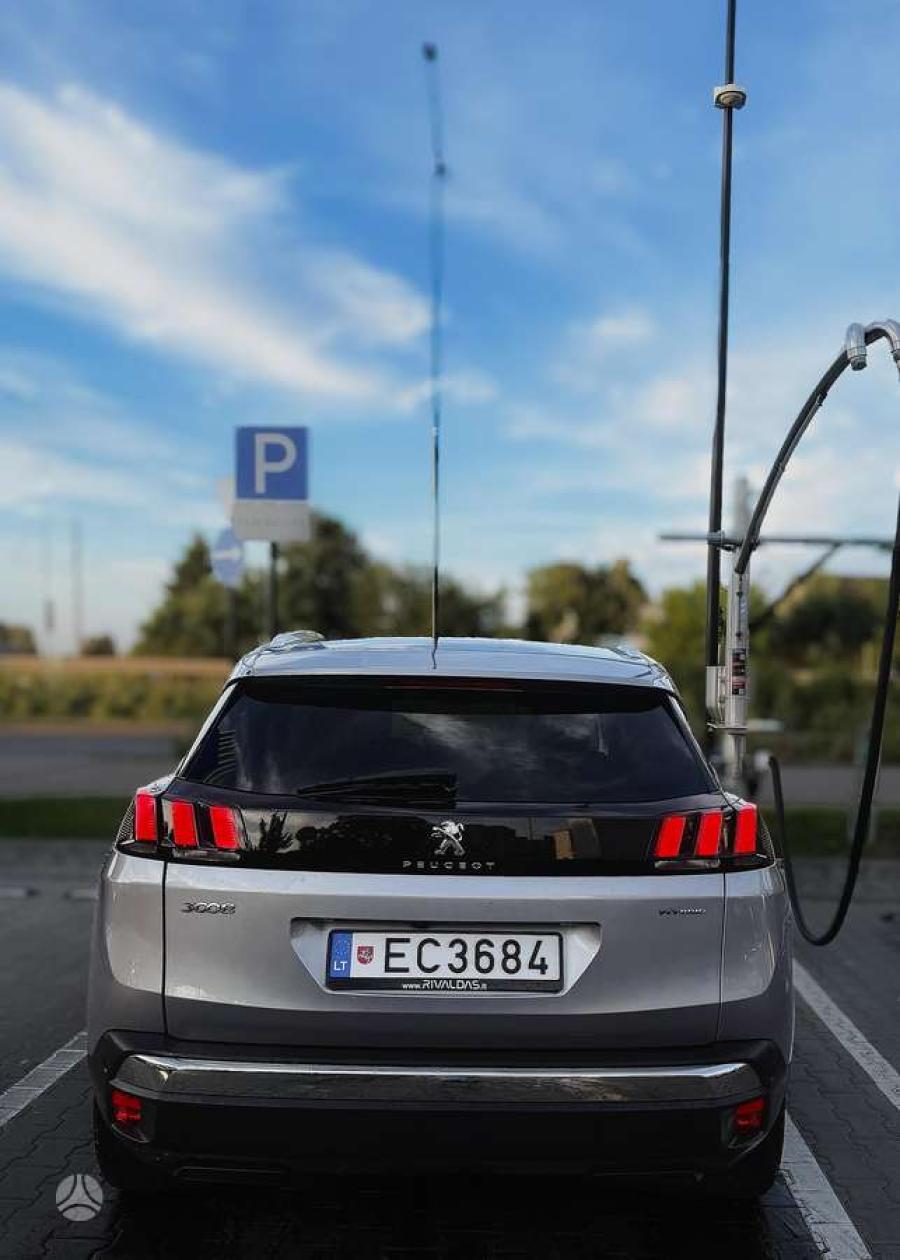 Pelēks Peugeot 3008 2020 Viļņa, ar dzinēja tilpumu 1.60 L un nobraukumu 204 tūkst. km par 12990 €, foto 6 vietnē AUTOMOTO.COM.LV