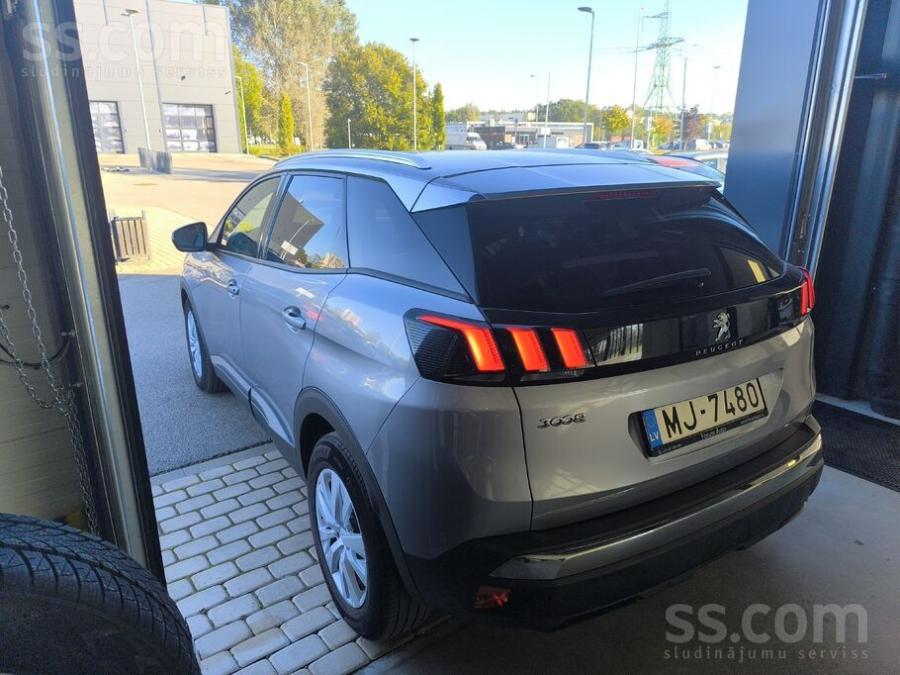 Pelēks Peugeot 3008 2020 Tukums, ar dzinēja tilpumu 1.50 L un nobraukumu 141 tūkst. km par 15500 €, foto 3 vietnē AUTOMOTO.COM.LV