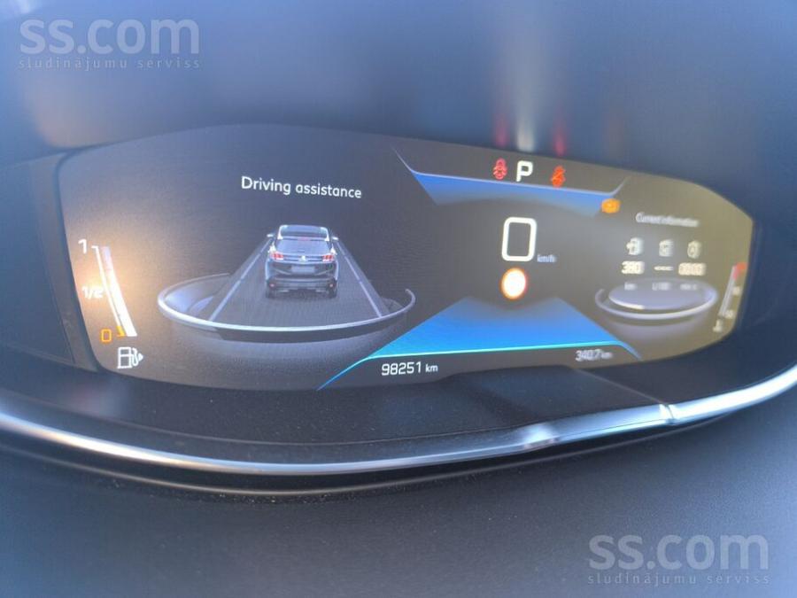 Pelēks Peugeot 3008 2020 Tukums, ar dzinēja tilpumu 1.50 L un nobraukumu 141 tūkst. km par 15500 €, foto 8 vietnē AUTOMOTO.COM.LV