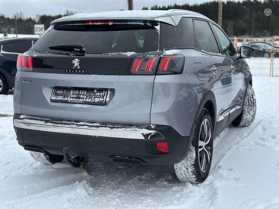Pelēks Peugeot 3008 2021 Viļņa, ar dzinēja tilpumu 1.20 L un nobraukumu 152 tūkst. km par 13700 €, foto 4 vietnē AUTOMOTO.COM.LV