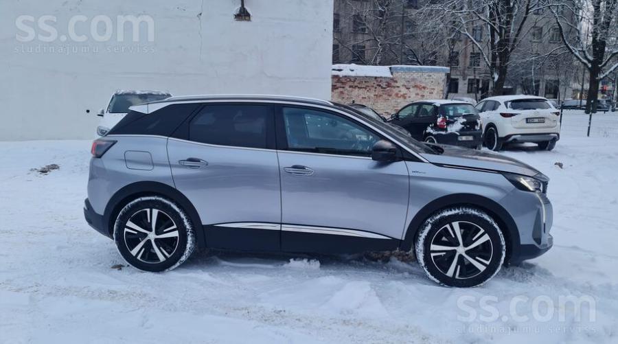 Pelēks Peugeot 3008 2021 Jelgava, ar dzinēja tilpumu 1.60 L un nobraukumu 0 tūkst. km par 18750 €, foto 6 vietnē AUTOMOTO.COM.LV