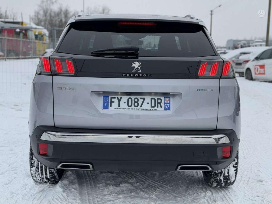 Grey Peugeot 3008 2021 in Marijampole, with an engine capacity of 1.60 L and mileage of 89 thousand km for 18200 €, photo 12 on AUTOMOTO.COM.LV