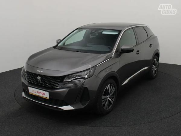Pelēks Peugeot 3008 2021 Viļņa, ar dzinēja tilpumu 1.50 L un nobraukumu 205 tūkst. km par 16599 €, foto 1 vietnē AUTOMOTO.COM.LV