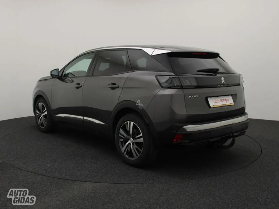 Grey Peugeot 3008 2021 in Vilnius, with an engine capacity of 1.50 L and mileage of 205 thousand km for 16599 €, photo 7 on AUTOMOTO.COM.LV