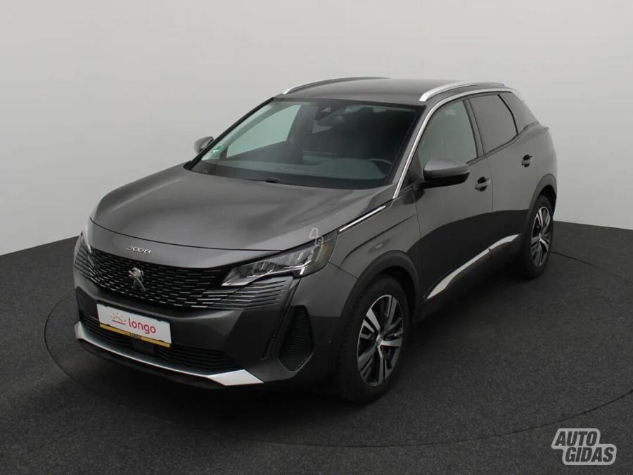 Pelēks Peugeot 3008 2021 Viļņa, ar dzinēja tilpumu 1.20 L un nobraukumu 162 tūkst. km par 13899 €, foto 1 vietnē AUTOMOTO.COM.LV