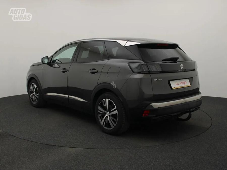 Grey Peugeot 3008 2021 in Vilnius, with an engine capacity of 1.60 L and mileage of 209 thousand km for 15799 €, photo 8 on AUTOMOTO.COM.LV