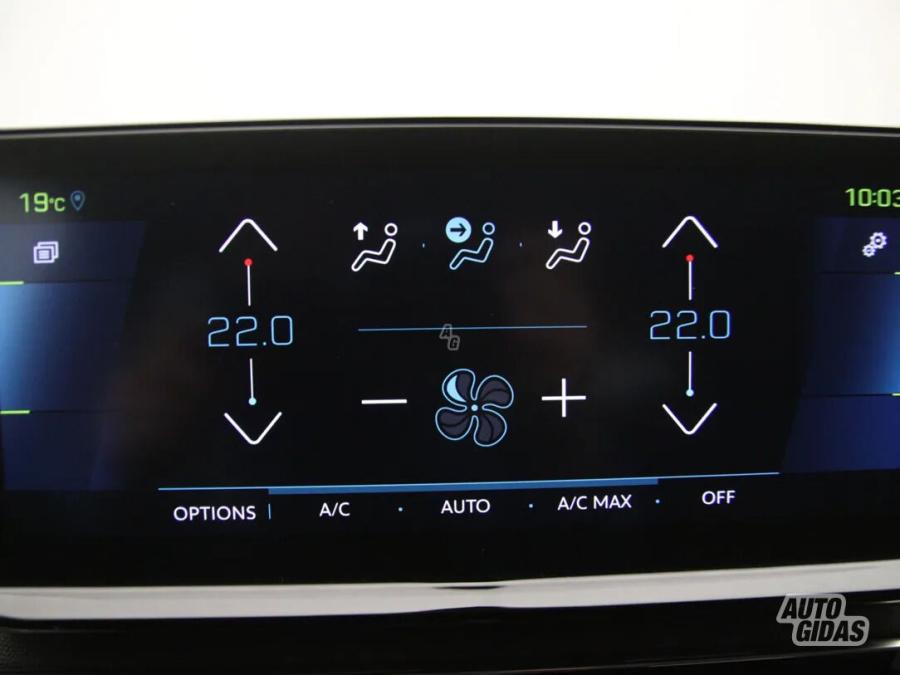 Grey Peugeot 3008 2021 in Vilnius, with an engine capacity of 1.60 L and mileage of 209 thousand km for 15799 €, photo 21 on AUTOMOTO.COM.LV