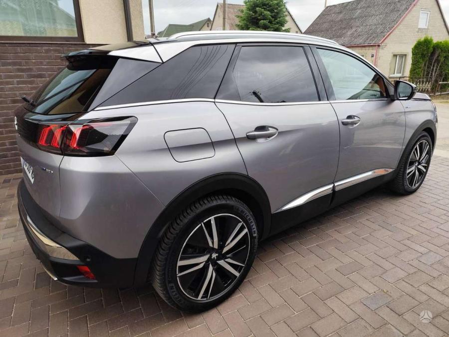 Pelēks Peugeot 3008 2021 Kalvarija, ar dzinēja tilpumu 1.60 L un nobraukumu 88 tūkst. km par 21357 €, foto 5 vietnē AUTOMOTO.COM.LV