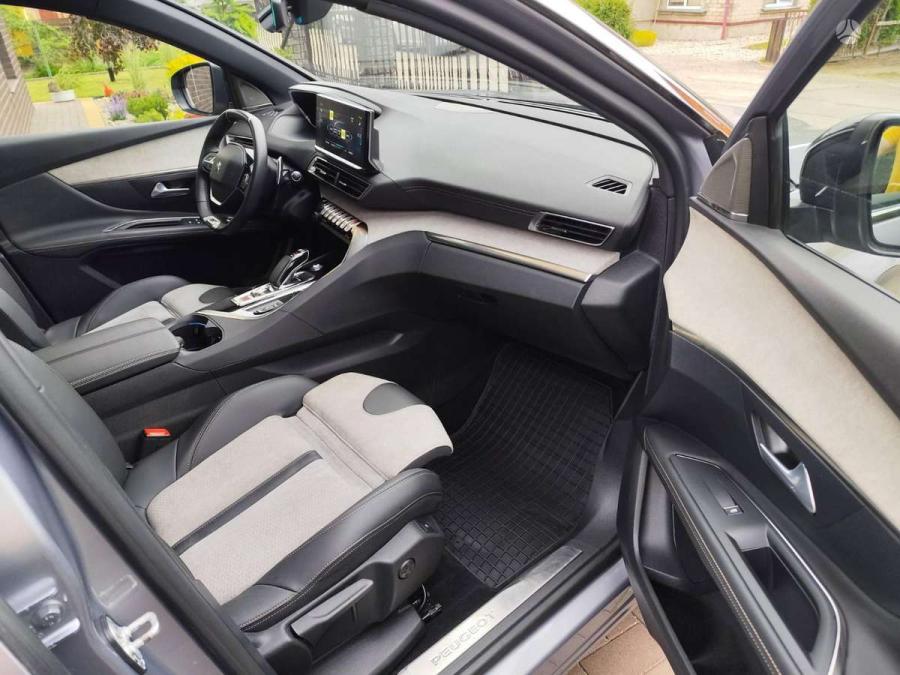 Pelēks Peugeot 3008 2021 Kalvarija, ar dzinēja tilpumu 1.60 L un nobraukumu 88 tūkst. km par 21357 €, foto 8 vietnē AUTOMOTO.COM.LV