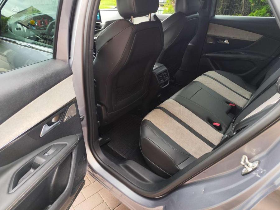Pelēks Peugeot 3008 2021 Kalvarija, ar dzinēja tilpumu 1.60 L un nobraukumu 88 tūkst. km par 21357 €, foto 9 vietnē AUTOMOTO.COM.LV