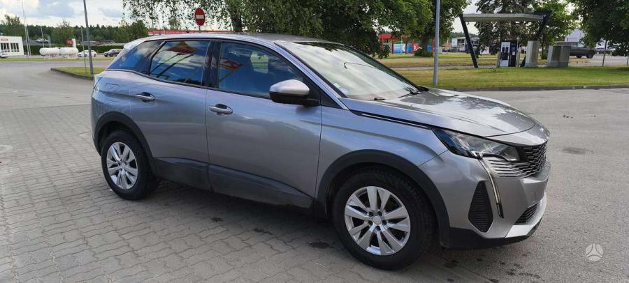 Pelēks Peugeot 3008 2021 Tauragė, ar dzinēja tilpumu 1.20 L un nobraukumu 240 tūkst. km par 10200 €, foto 1 vietnē AUTOMOTO.COM.LV