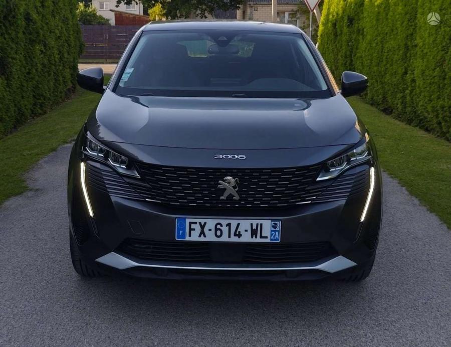 Pelēks Peugeot 3008 2021 Marijampole, ar dzinēja tilpumu 1.20 L un nobraukumu 59 tūkst. km par 13400 €, foto 3 vietnē AUTOMOTO.COM.LV