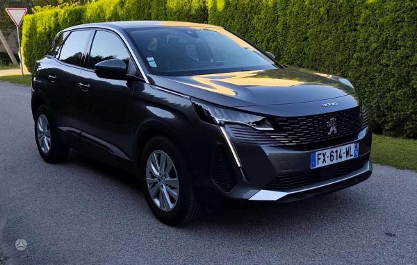 Pelēks Peugeot 3008 2021 Marijampole, ar dzinēja tilpumu 1.20 L un nobraukumu 59 tūkst. km par 13400 €, foto 3 vietnē AUTOMOTO.COM.LV