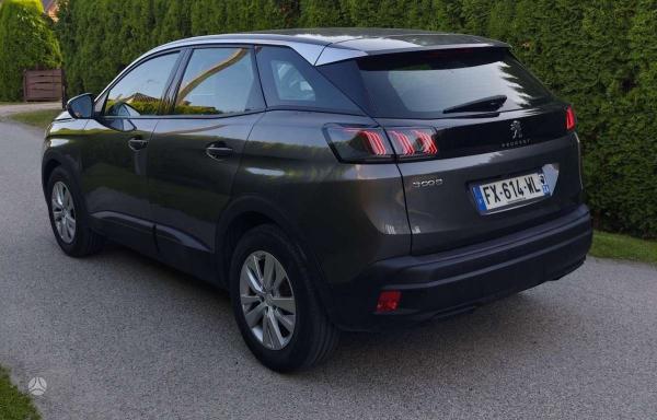 Pelēks Peugeot 3008 2021 Marijampole, ar dzinēja tilpumu 1.20 L un nobraukumu 59 tūkst. km par 13400 €, foto 6 vietnē AUTOMOTO.COM.LV