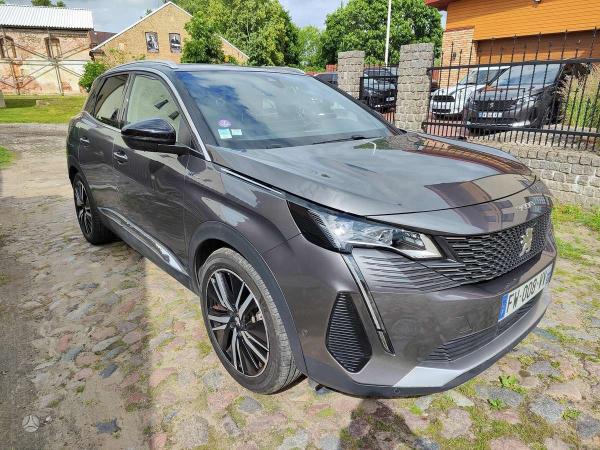 Grey Peugeot 3008 2021 in Marijampole, with an engine capacity of 1.60 L and mileage of 71 thousand km for 21411 €, photo 5 on AUTOMOTO.COM.LV