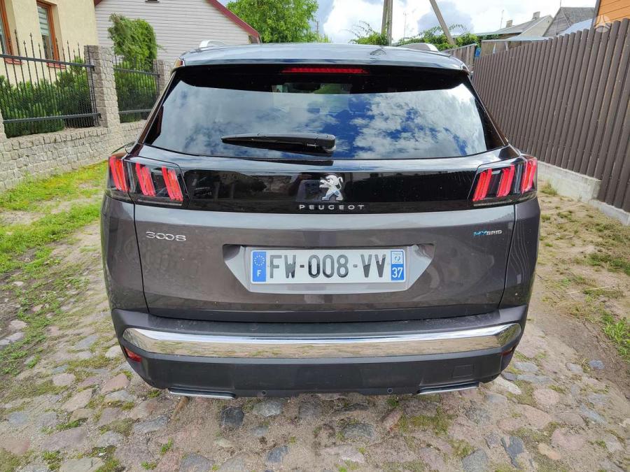 Pelēks Peugeot 3008 2021 Marijampole, ar dzinēja tilpumu 1.60 L un nobraukumu 71 tūkst. km par 21411 €, foto 9 vietnē AUTOMOTO.COM.LV
