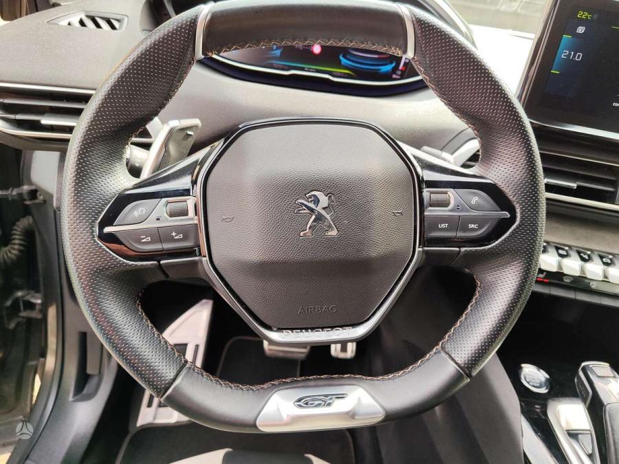 Pelēks Peugeot 3008 2021 Marijampole, ar dzinēja tilpumu 1.60 L un nobraukumu 71 tūkst. km par 21411 €, foto 15 vietnē AUTOMOTO.COM.LV