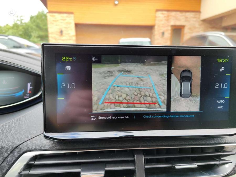 Pelēks Peugeot 3008 2021 Marijampole, ar dzinēja tilpumu 1.60 L un nobraukumu 71 tūkst. km par 21411 €, foto 19 vietnē AUTOMOTO.COM.LV