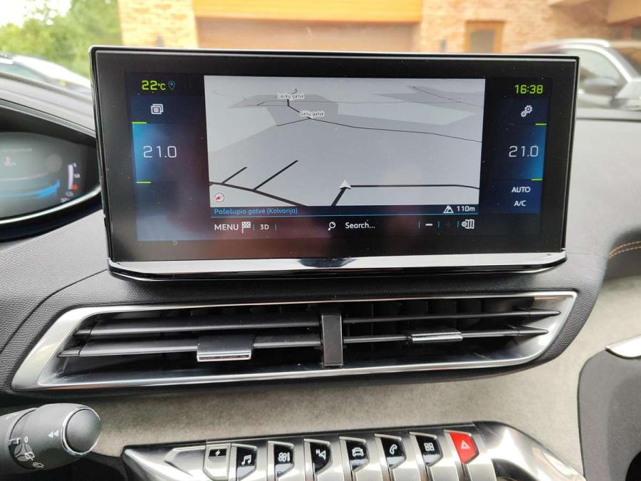 Pelēks Peugeot 3008 2021 Marijampole, ar dzinēja tilpumu 1.60 L un nobraukumu 71 tūkst. km par 21411 €, foto 24 vietnē AUTOMOTO.COM.LV
