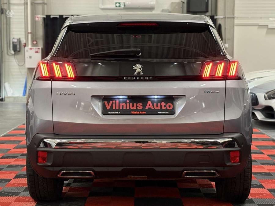 Grey Peugeot 3008 2021 in Vilnius, with an engine capacity of 1.60 L and mileage of 118 thousand km for 17990 €, photo 6 on AUTOMOTO.COM.LV