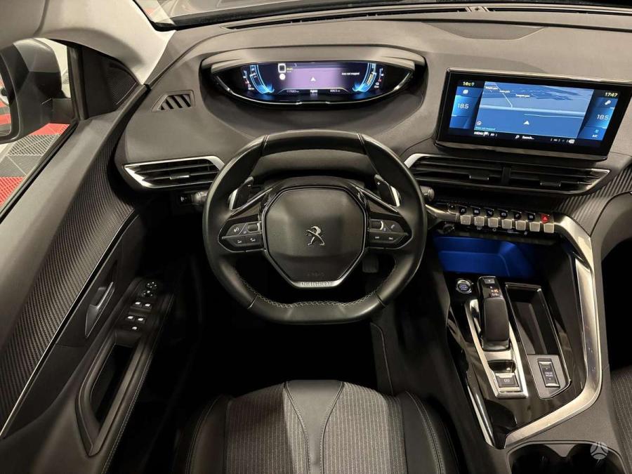 Grey Peugeot 3008 2021 in Vilnius, with an engine capacity of 1.60 L and mileage of 118 thousand km for 17990 €, photo 17 on AUTOMOTO.COM.LV