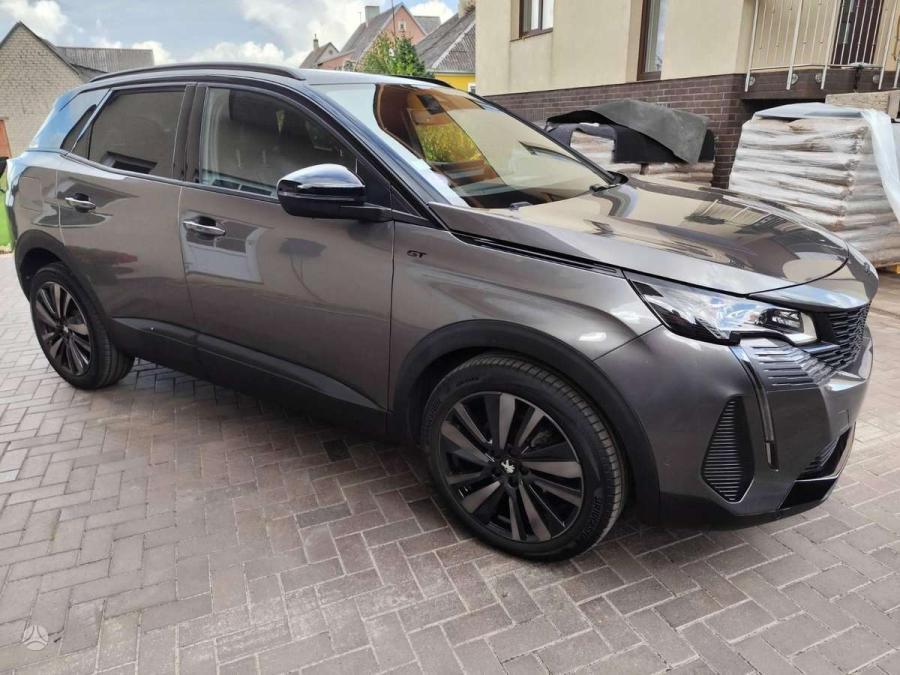 Pelēks Peugeot 3008 2021 Kalvarija, ar dzinēja tilpumu 1.20 L un nobraukumu 96 tūkst. km par 18574 €, foto 4 vietnē AUTOMOTO.COM.LV