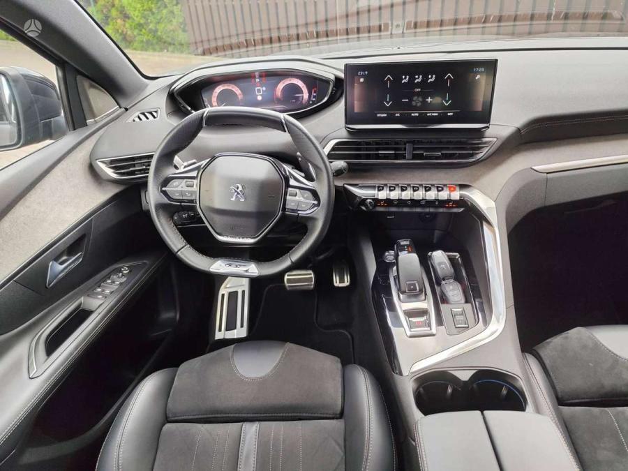 Pelēks Peugeot 3008 2021 Kalvarija, ar dzinēja tilpumu 1.20 L un nobraukumu 96 tūkst. km par 18574 €, foto 7 vietnē AUTOMOTO.COM.LV