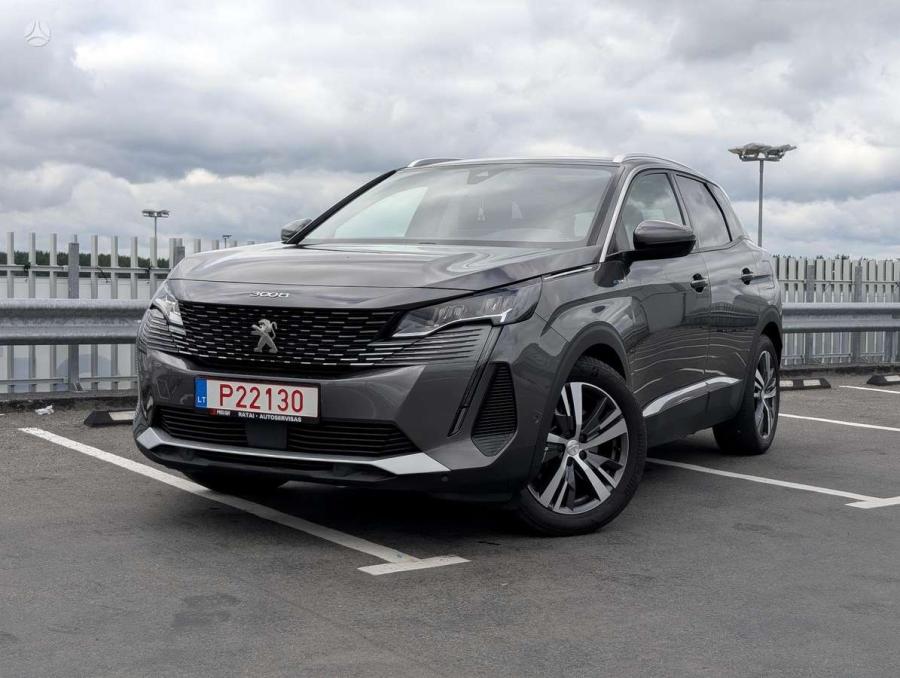 Pelēks Peugeot 3008 2021 Viļņa, ar dzinēja tilpumu 1.60 L un nobraukumu 142 tūkst. km par 15900 €, foto 1 vietnē AUTOMOTO.COM.LV