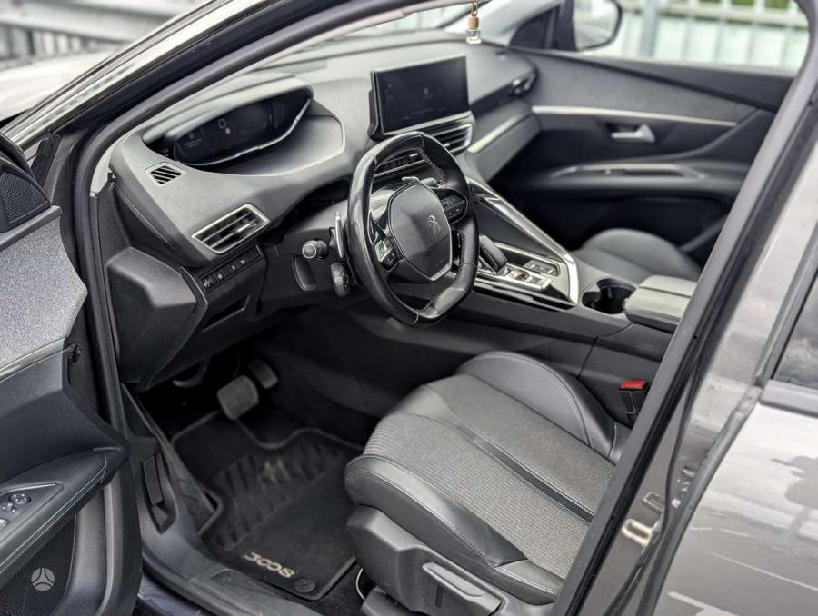 Pelēks Peugeot 3008 2021 Viļņa, ar dzinēja tilpumu 1.60 L un nobraukumu 142 tūkst. km par 15900 €, foto 11 vietnē AUTOMOTO.COM.LV
