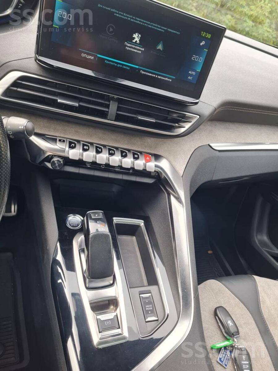 Grey Peugeot 3008 2021 in Jelgava, with an engine capacity of 1.60 L and mileage of 0 thousand km for 16990 €, photo 18 on AUTOMOTO.COM.LV