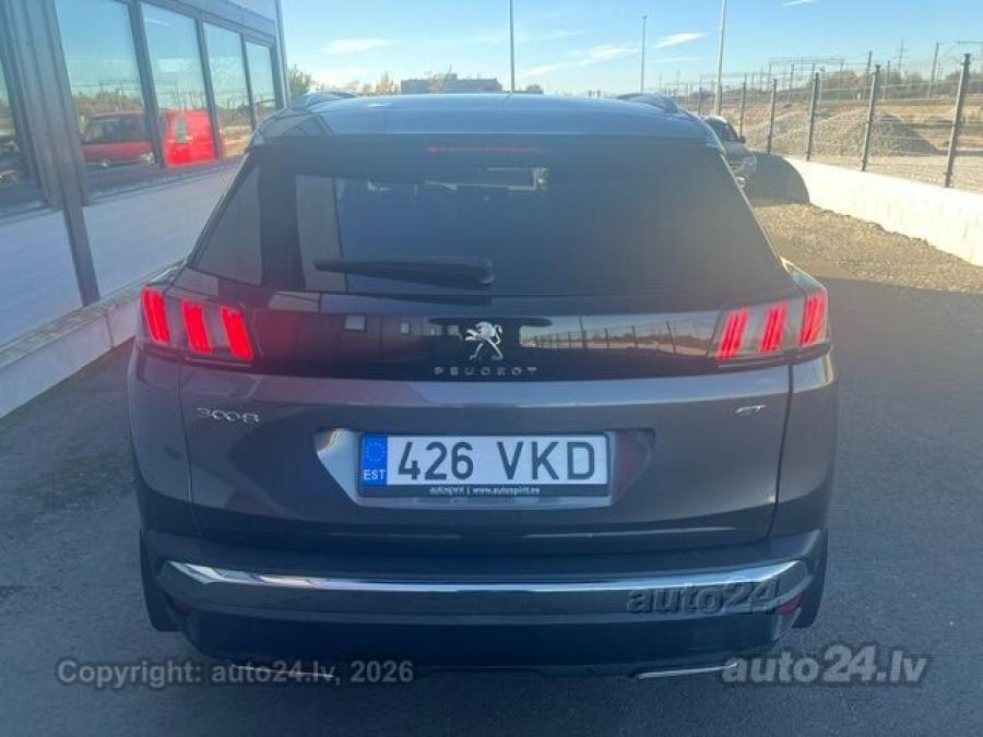 Grey Peugeot 3008 2021 in Tallinn, with an engine capacity of 1.20 L and mileage of 126 thousand km for 16500 €, photo 4 on AUTOMOTO.COM.LV