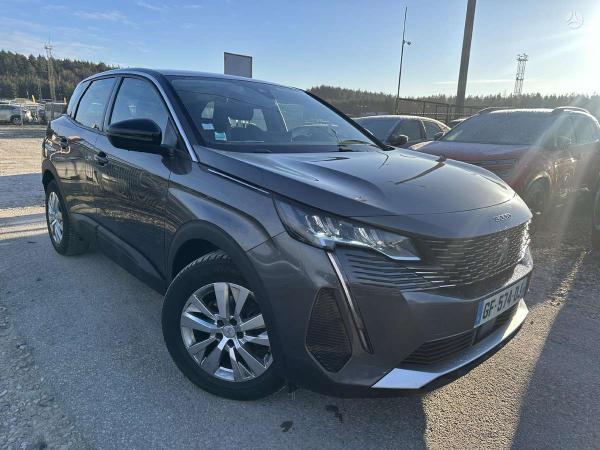 Pelēks Peugeot 3008 2022 Viļņa, ar dzinēja tilpumu 1.20 L un nobraukumu 178 tūkst. km par 14156 €, foto 3 vietnē AUTOMOTO.COM.LV